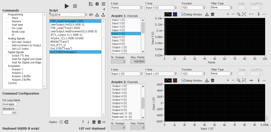 Scripting tool | NANONIS