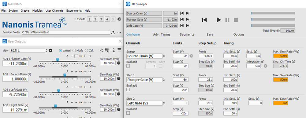 Tramea Software | Nanonis
